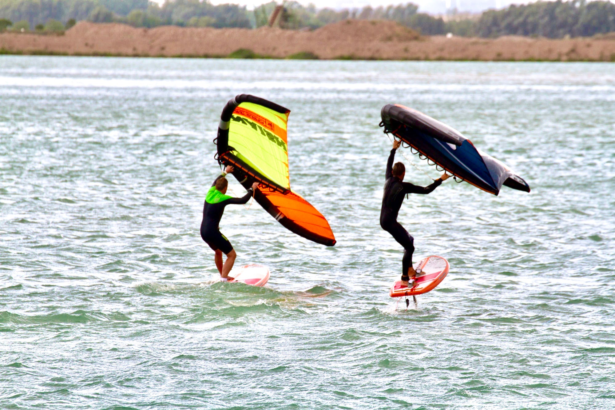 Nur Wingen ist schöner - wir sind bereit zum Wingsurfen mit Dir!